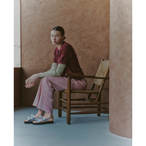 TEMPERATE(テンパレイト)｜【ELLE SHOP別注】【金子麻貴×TEMPERATE】FOSTER スリッポン(レイン対応)/ブラック の通販｜ELLESHOP・(エル・ショップ)