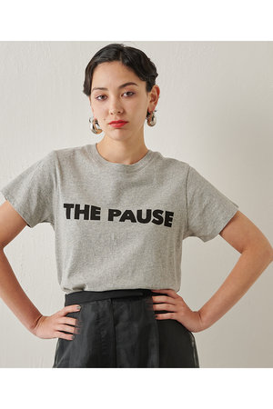 Whim Gazette(ウィム ガゼット)｜【THE PAUSE】THE PAUSE Tシャツ/グレー の通販｜ELLESHOP・(エル・ショップ)